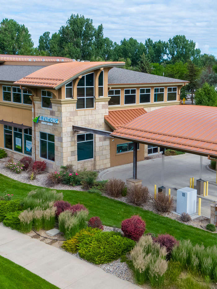 Credit Union Fort Collins 2510 E Harmony Rd | Elevations Credit Union